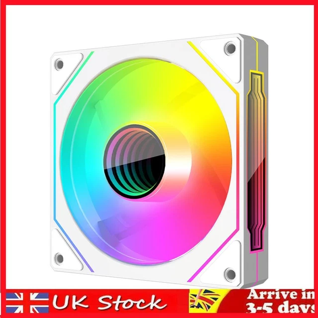 12CM ARGB 5V 3Pin 4 Pin PWM CPU Case Cooling Fan Durable for PC Cooler ...