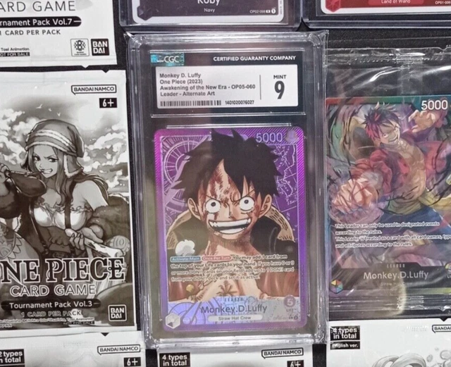 ONE PIECE MONKEY D Luffy Leader OP05-060 Awakening Of The New Era - lot ...