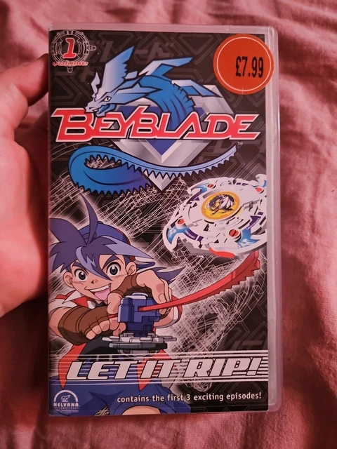 BEYBLADE LET IT Rip VHS Video £2.79 - PicClick UK