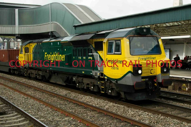 UK RAILWAY PHOTOGRAPH Of Class 70 70016 Rm70-14 £1.70 - PicClick UK