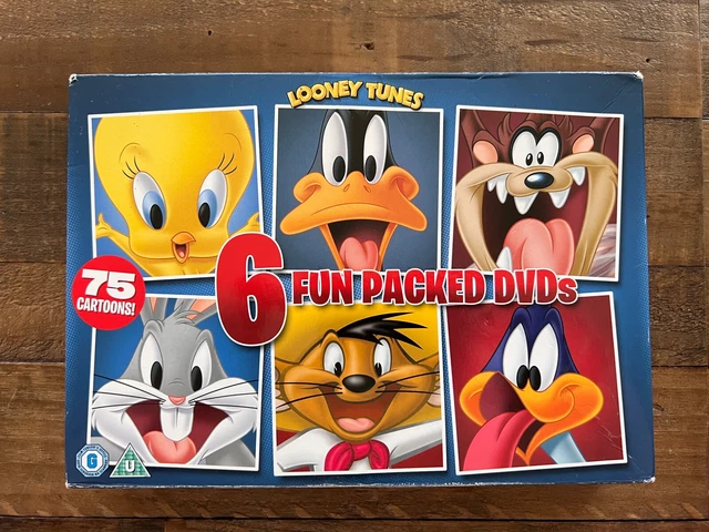 LOONEY TUNES & Friends Six [DVD] Taz Bugs Bunny Tweety Daffy Duck Road Runner £11.00 - PicClick UK