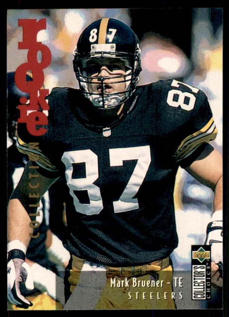 1995 COLLECTOR'S CHOICE Update Mark Bruener Pittsburgh Steelers #U50 ...