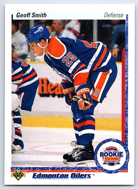1990-91 UPPER DECK Geoff Smith Edmonton Oilers #326 $1.00 - PicClick CA