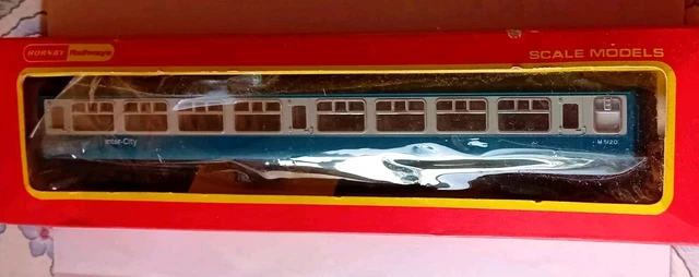 HORNBY RAILWAYS R724 BR INTER-CITY 2nd COACH 'M5120' WITH BOX £1.99 ...