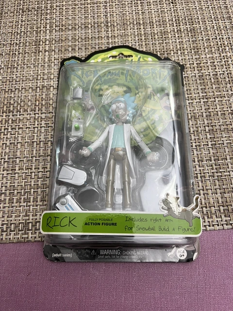 FUNKO RICK AND Morty Posable Action Figure - RICK w/ Snowball Right Arm ...