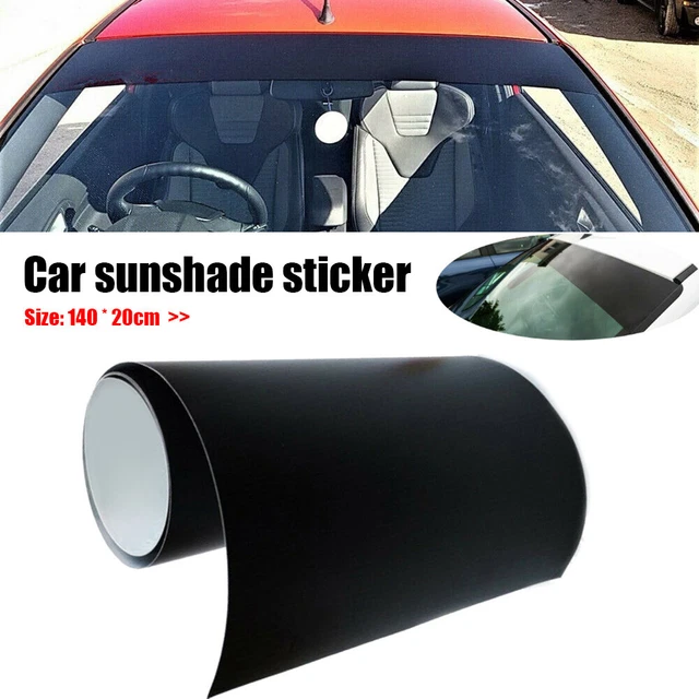 WINDSCREEN WINDSHIELD SUN Strip Front Sunshade Visor Car Stickers for ...