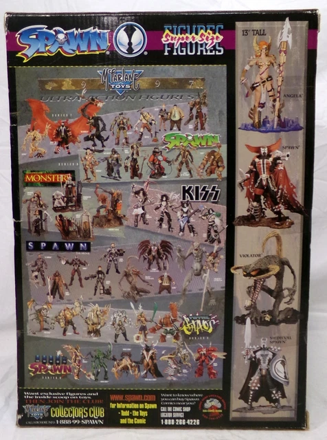 FIGURA DE VIOLADOR McFarlane Spawn Super Tamaño Vintage 1997 Nueva De ...