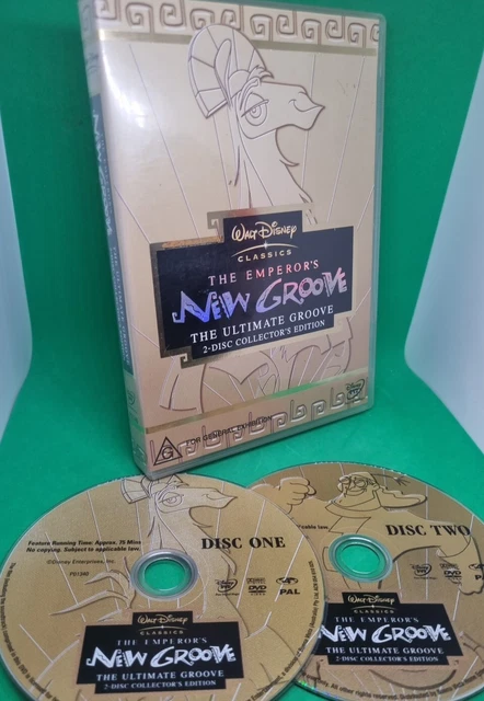 DISNEY THE EMPERORS New Groove - Ultimate Collectors Edition 2 Disc Set ...