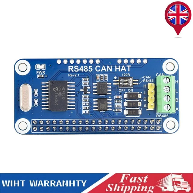 UART COMMUNICATION MODULE RS485 SPI CAN Bus Module for Raspberry Pi £13.91 - PicClick UK