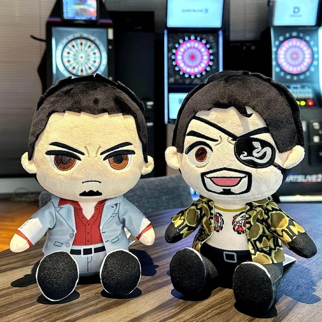 RYU GA GOTOKU Goro Majima & Kazuma Kiryu Sitting Plush Doll Set of 2 ...