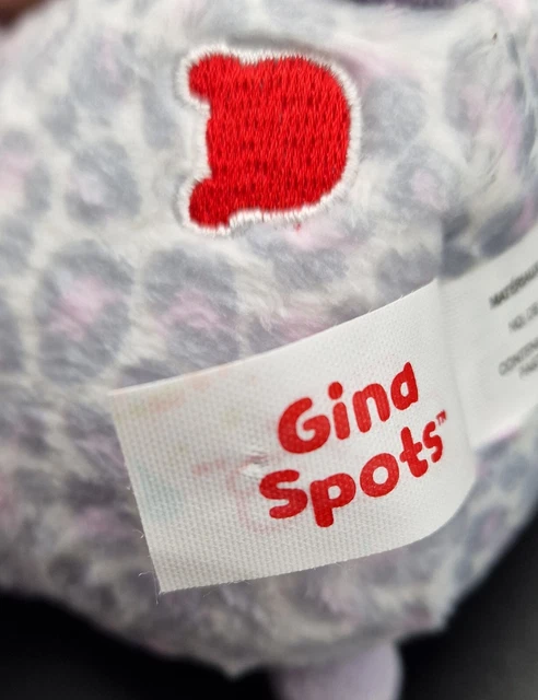 GUND DROPS SLEEPY Gina Spots Series 2 Collectable Purple Leopard Plush ...