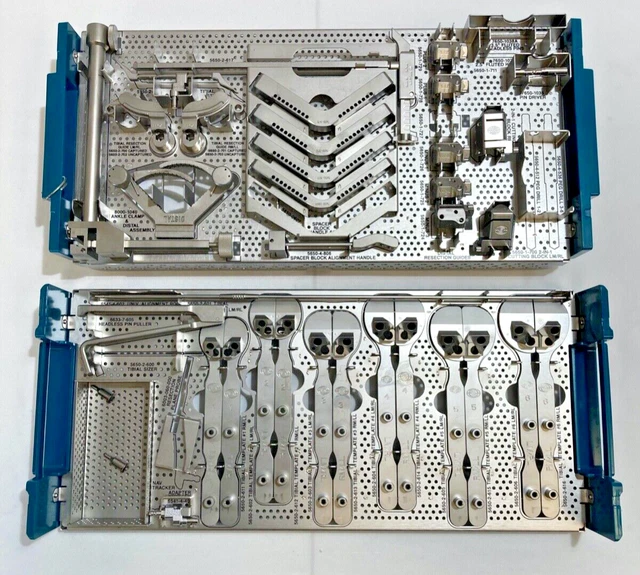 STRYKER TRIATHLON PKR Tibial & Femoral Prep Set Orthopedics Trauma Knee ...