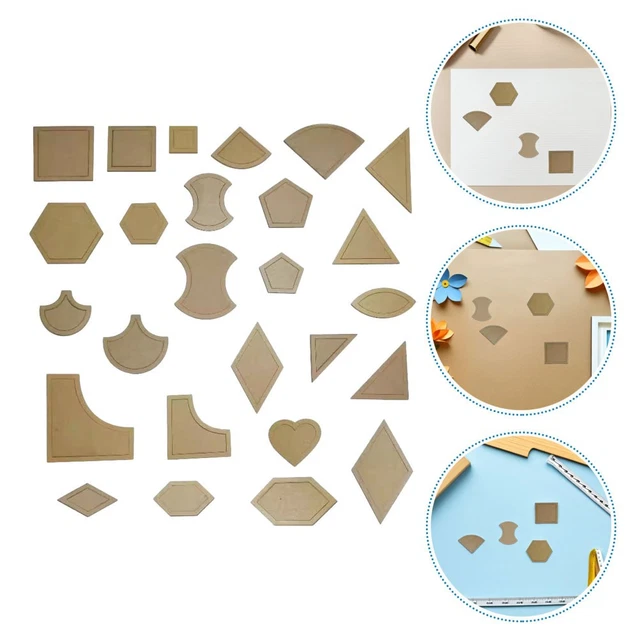 SEWING PATTERNS QUILTING Templates DIY Craft for Patchwork £12.75 ...