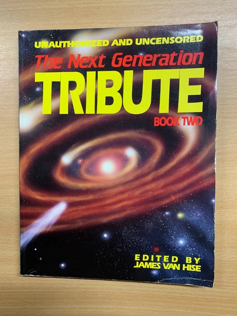 STAR TREK &THE Next Generation Tribute" Book Two Large Paperback Book ...