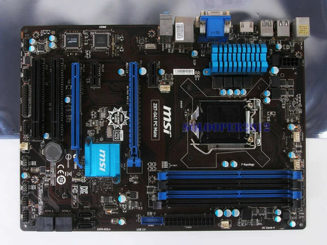 MSI Z87-G41 PC Mate Motherboard MS-7850 Intel Z87 LGA 1150/Socket H3 DDR3 £105.66 - PicClick UK