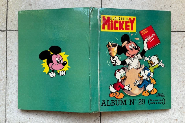 COMPLET ALBUM RECUEIL RELIURE DU LE JOURNAL DE MICKEY 29 BE - TBE EUR ...