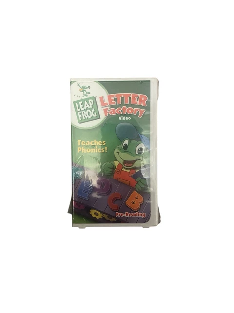 LEAP FROG LETTER Factory Pre Reading VHS Factory Sealed $18.09 ...