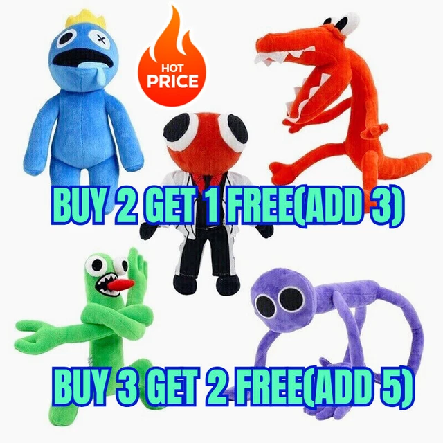 NEW ROBLOX RAINBOW Friends Plush Toy Premium Stuffed Soft Doll Kids ...