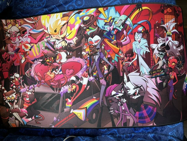 HELLUVA BOSS HELLUVA Pride 2024 Playmat Sold Out! Limited Edition! $110 ...