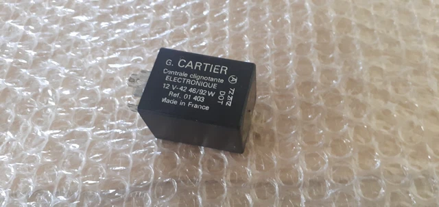 RELAIS G.CARTIER 01403, 12v, centrale clignotante electronique G ...