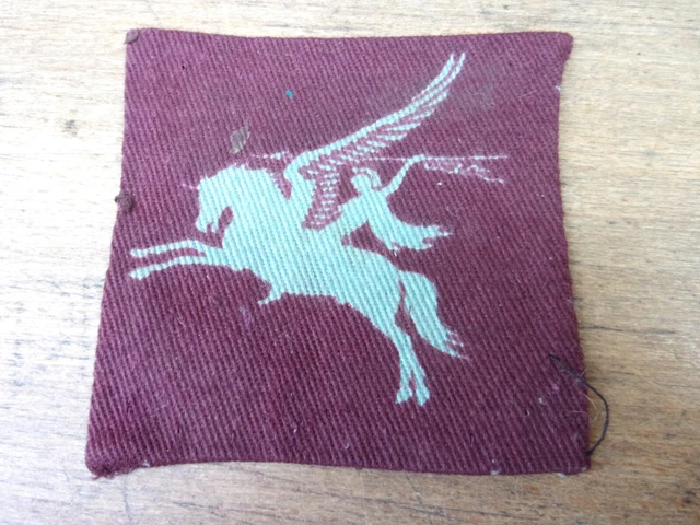WW2 6TH AIRBORNE Division badge. Parachute Regiment. Airborne, British ...