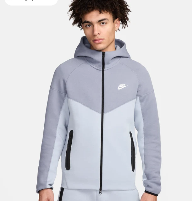 NIKE SPORTSWEAR TECH Fleece Windrunner Men's Full-Zip Hoodie & Jogging ...