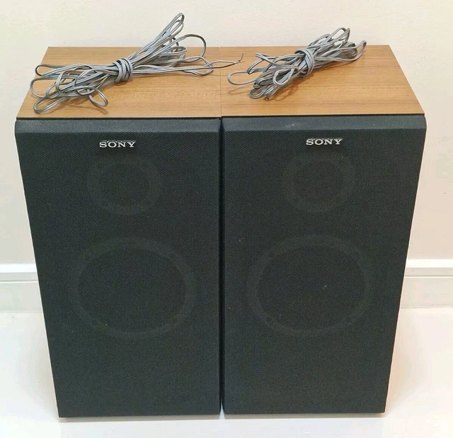 SONY SPEAKER SYSTEM SS-E34 [8 OHM] 2 Way Power Handling 30-50 Watt ...