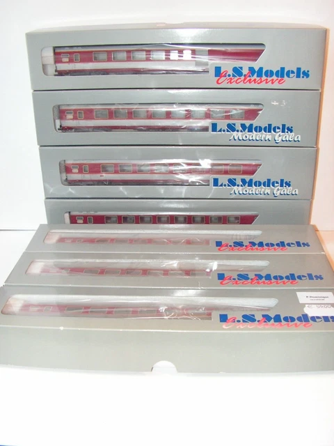 LS MODELS - RAME DE 7 VOITURES GRAND CONFORT - Version d'origine - SNCF ...