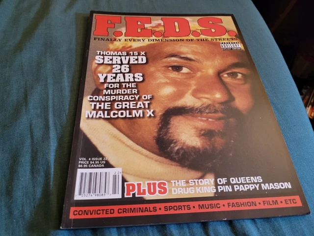 FEDS MAGAZINE THOMAS 15 X Pappy Mason Freekey Zekey Rich Boy Lil Flip ...