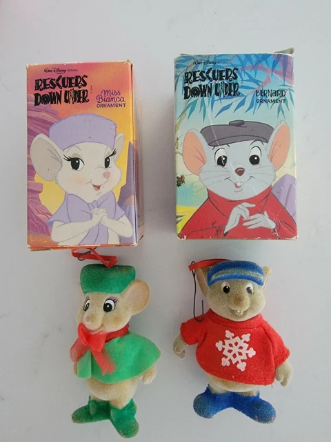 1990 DISNEY MCDONALD’S Rescuers Down Under MISS BIANCA and BERNARD ...
