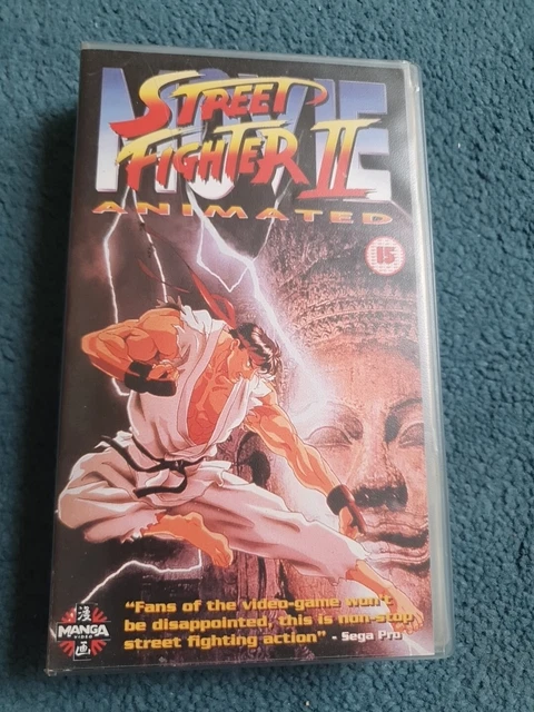 STREET FIGHTER II: The Animated Movie VHS Pal £9.99 - PicClick UK