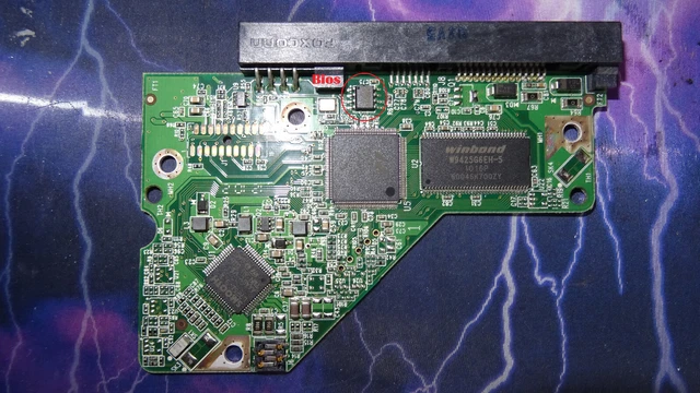 SCHEDA LOGICA PCB WD5000AAKS PCB 2060-701640-002 REV A smd R68 EUR 12 ...