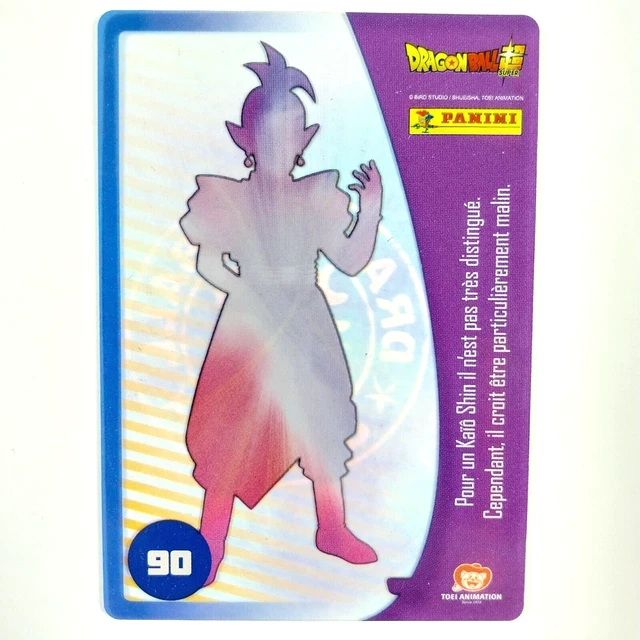 CARTE DRAGON BALL Super Trading Cards N°90 Roh Univers 9 Panini Fr EUR ...