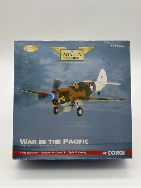 CORGI AA35211 1:72 Scale P-40E Warhawk Typhoon Mcgoon New Guinea 1943 £ ...