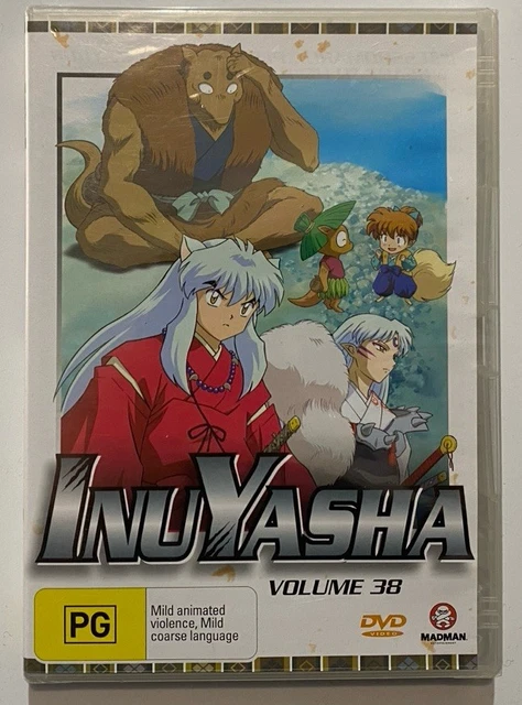 INUYASHA VOLUME 38 DVD Japanese Anime English Region 4 Madman Brand New ...