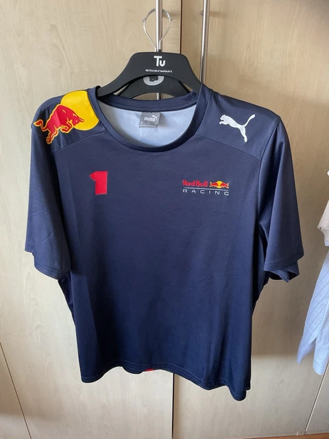 PUMA ORACLE RED Bull Racing F1 Formula 1 Team T Shirt #1 Max Verstappen ...