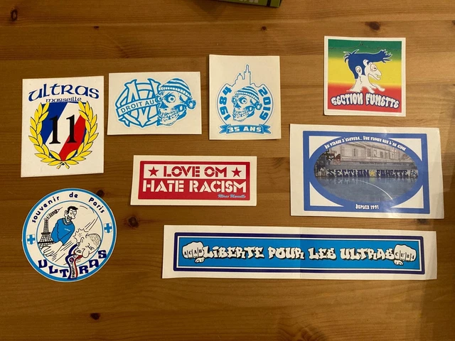 STICKERS AUTOCOLLANTS OM Olympique de Marseille Commando Ultras Cu84 ...