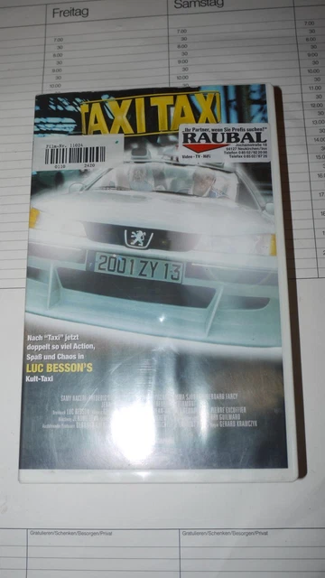 TAXI TAXI LUC Besson VHS VIDEO Kassette EUR 1,00 - PicClick DE