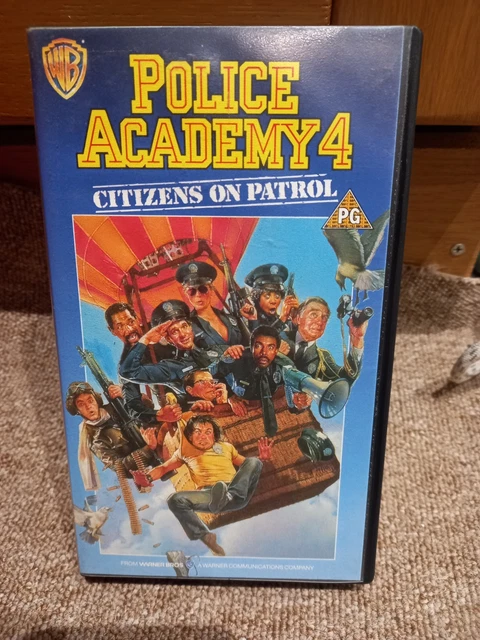 POLICE ACADEMY 4 - Citizens On Patrol (VHS) £6.91 - PicClick UK