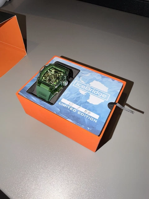 NUBEO ICEBRIDGE GREEN Limited Edition 30/50 £567.70 - PicClick UK
