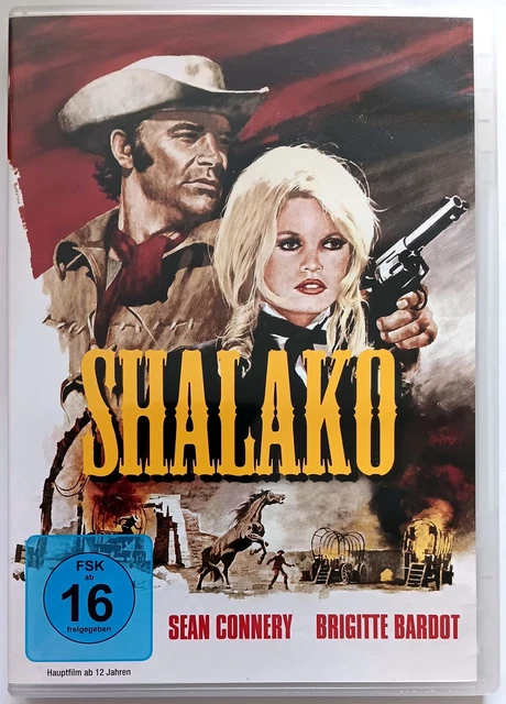 SHALAKO (1968) SEAN Connery, Brigitte Bardot, Stephen Boyd, Western, DVD, gebr, EUR 8,85 ...