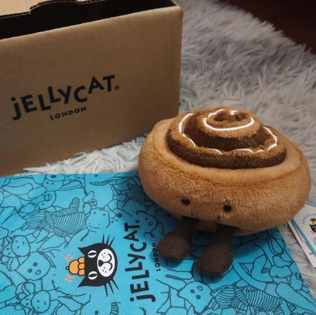 ADORABLE JELLYCAT CINNAMON Bun 8cm, New with Tags! Petite Kids Gift £19 ...