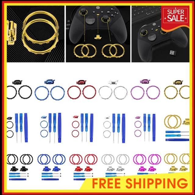 THUMBSTICK ACCENT RINGS Profile Switch Buttons Use for Xbox One Elite ...