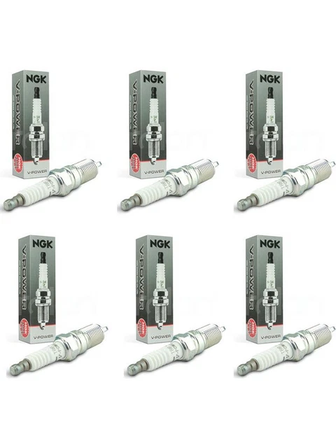 6 X NGK V-Power Spark Plugs BCPR5EY fits Nissan Micra 1.3 K11 i 16V EUR ...