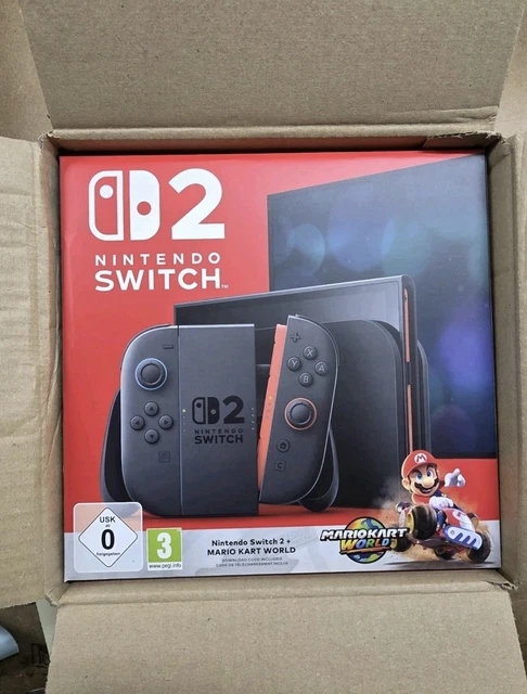 NINTENDO SWITCH 2 Console Uk + Mario Kart World Bundle - In Hand £445. ...