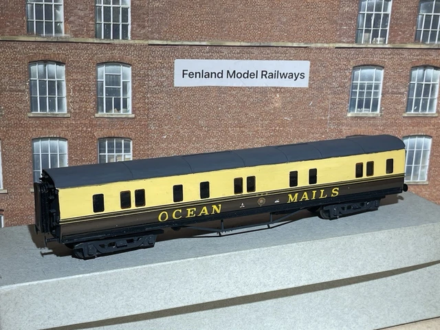 KITBUILT OO GAUGE Model Railway Ocean Mails GWR Parcel Van Needs ...