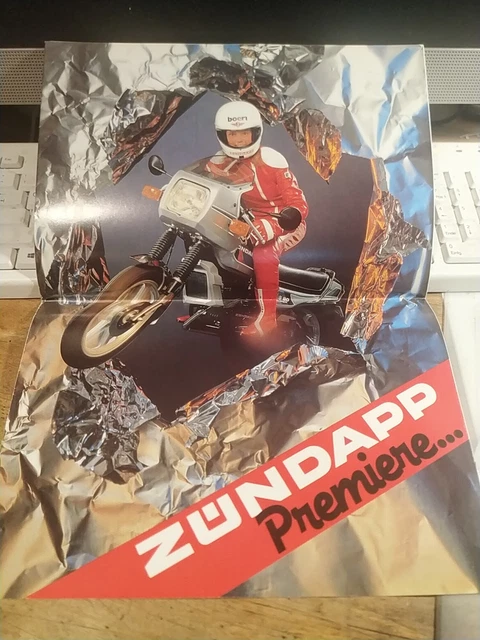 9.9 ZÜNDAPP KS 80 CS50 R50 Roller München Nürnberg Prospekt Werbung W ...