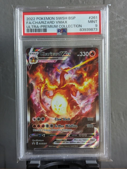 CHARIZARD VMAX SWSH261 Charizard UPC PROMO Pokemon Card - PSA 9 MINT ...