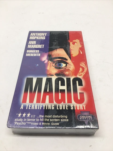 MAGIC - VHS - A Terrifying Love Story - 1978 - Anthony Hopkins - Ann ...