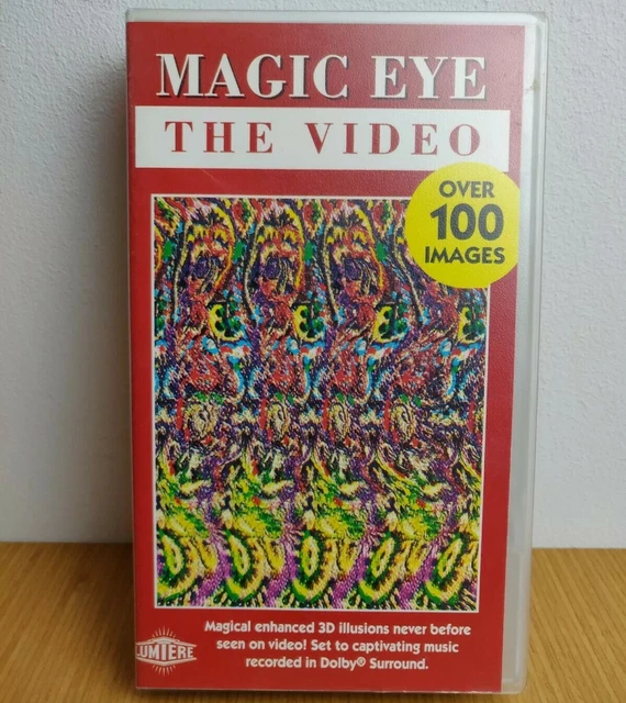 MAGIC EYE - The Video - VHS Tape Volume 1 - 3D Without the Glasses ...